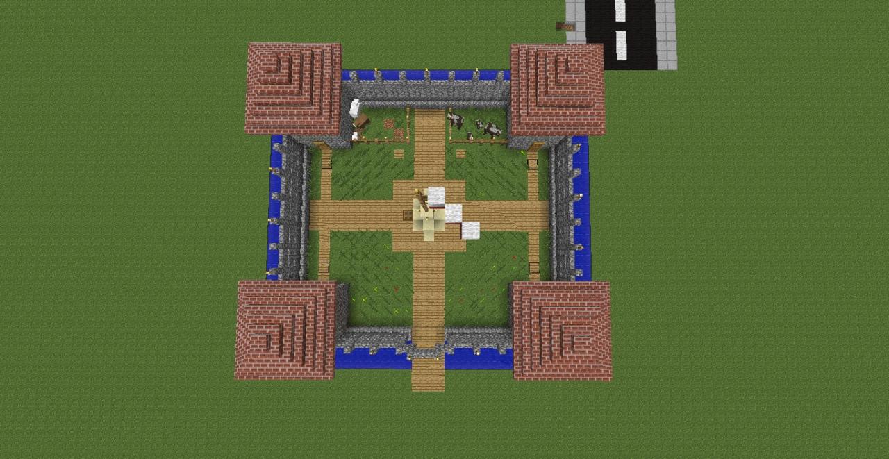 mini castle Minecraft Map