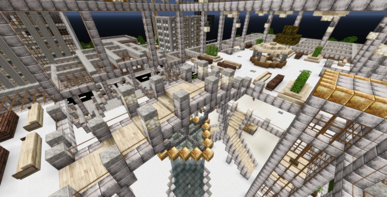 Mall / Shopping Center Minecraft Map