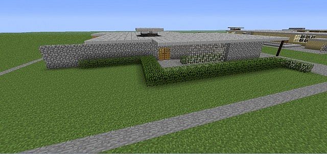 50's Suburban House. Minecraft Map