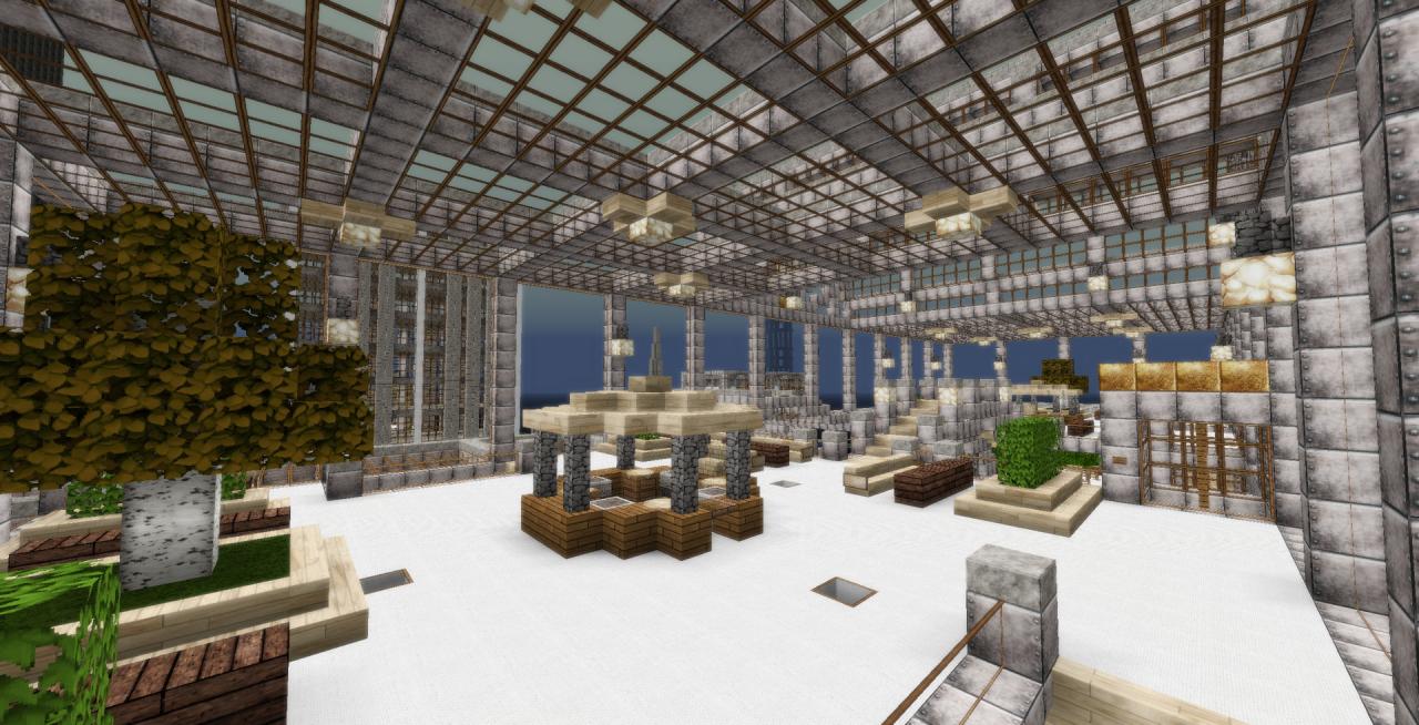 Mall / Shopping Center Minecraft Map