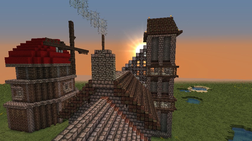 Medieval Farm Minecraft Map