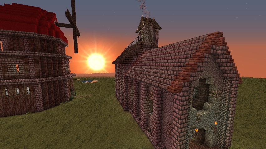 Medieval Farm Minecraft Map