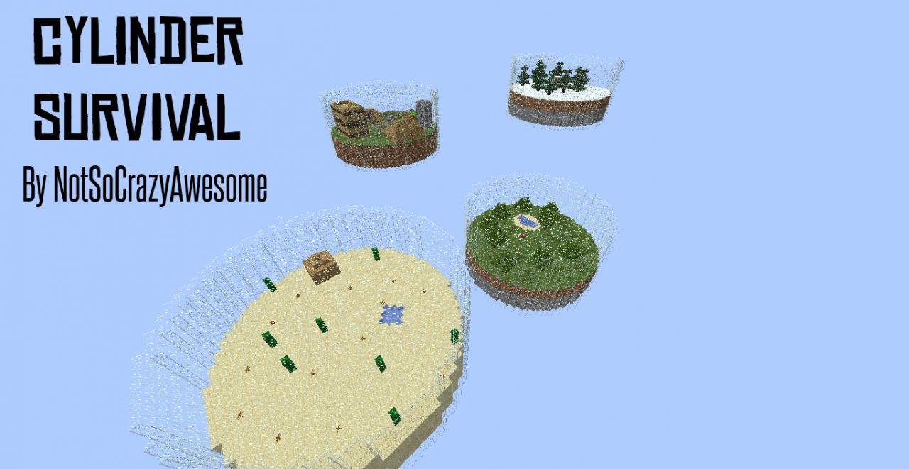 [Surv] Cylinder Survival V2 Minecraft Map