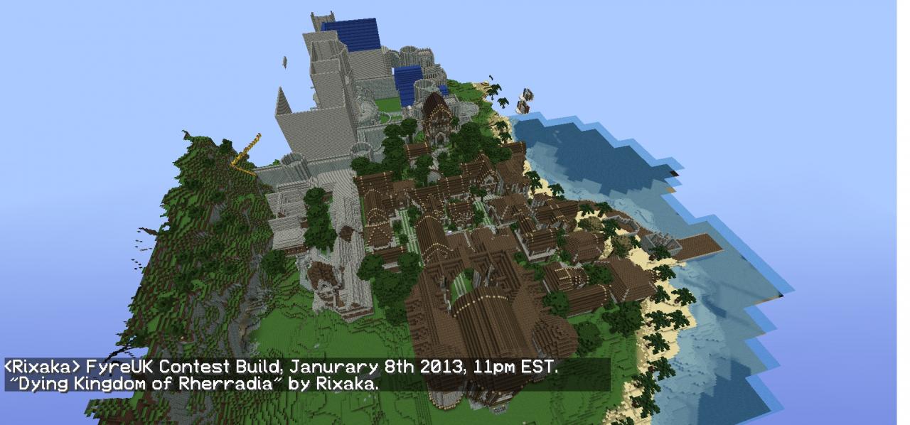 FyreUk Contest: Dying Kingdom of Rherradia Minecraft Map
