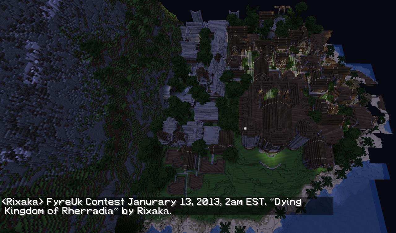 FyreUk Contest: Dying Kingdom of Rherradia Minecraft Map