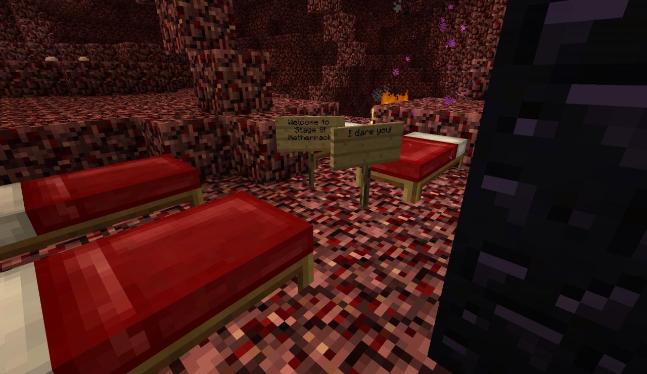 The Steps of MC Parkour Minecraft Map