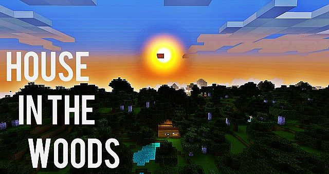 House in the woods Minecraft Map