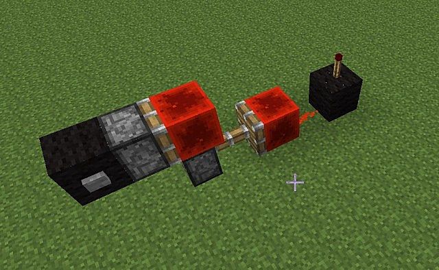 Redstone block piston pulse concepts Minecraft Map