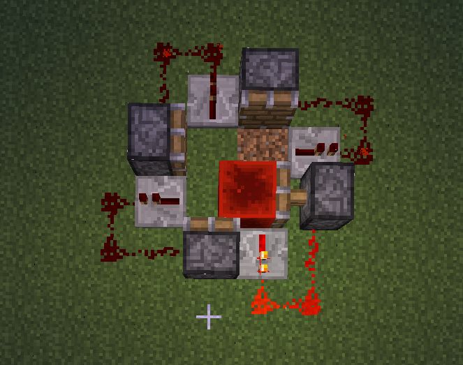 Redstone block piston pulse concepts Minecraft Map