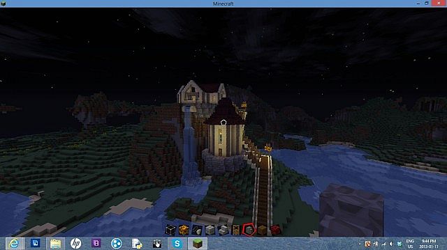 Ocean House Minecraft Map