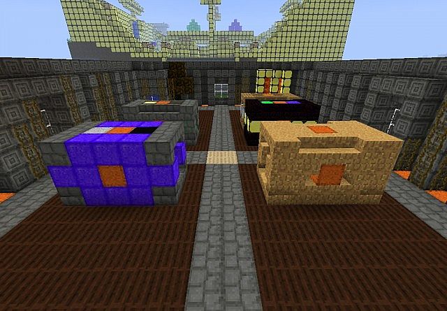 Chariot Chase! 5 Different stages included! Minecraft Map