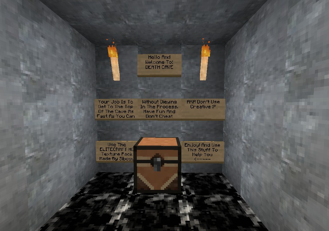 The Dead Cave Minecraft Map