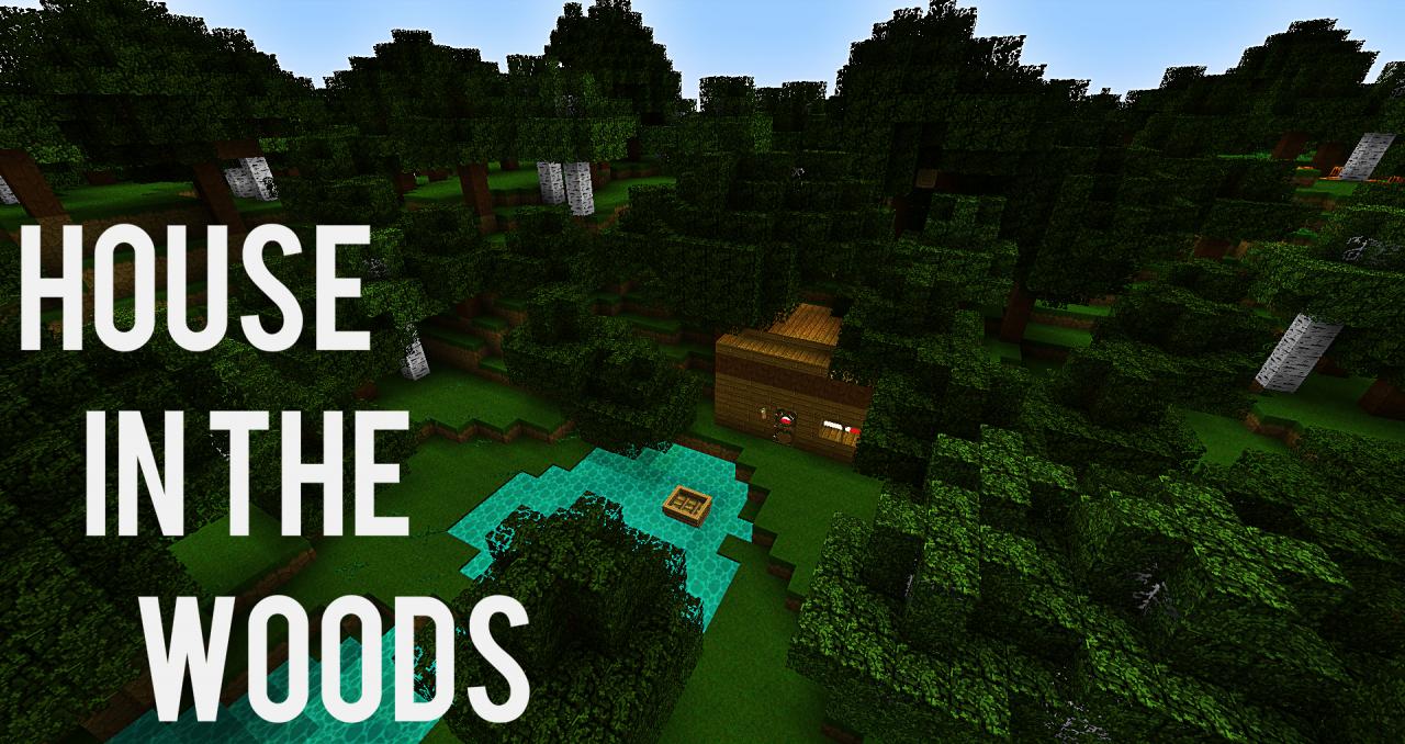 House in the woods Minecraft Map