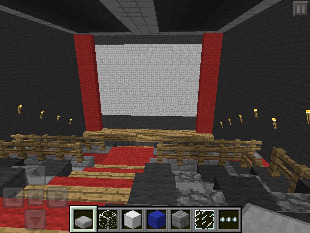Cinema 5 - Large Theater Complex Minecraft Map