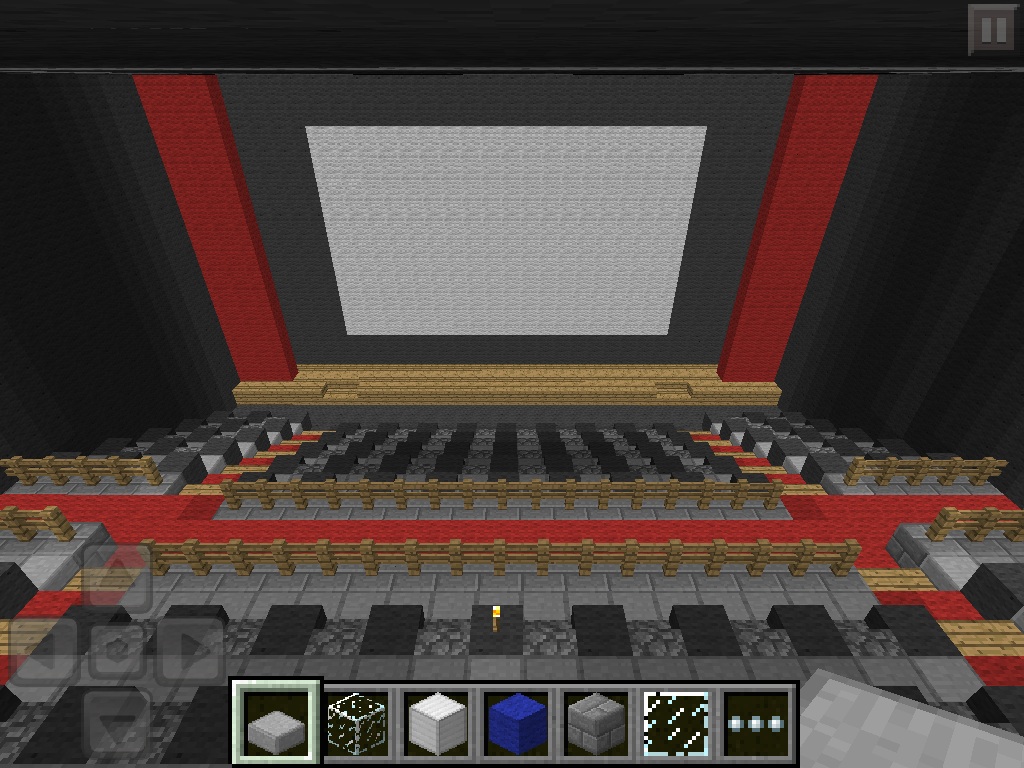 Cinema 5 - Large Theater Complex Minecraft Map