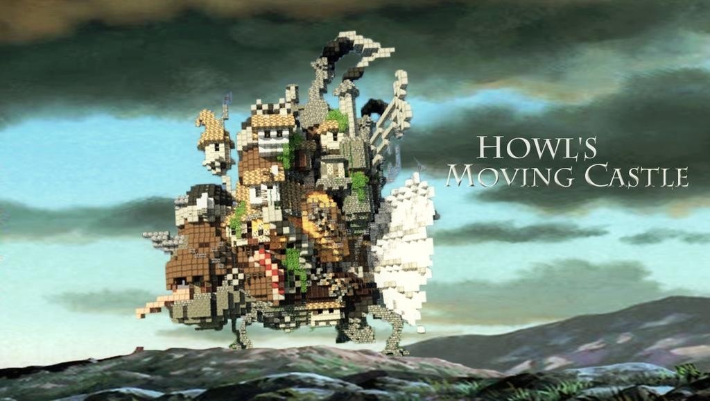 Howl's Moving Castle Minecraft Map