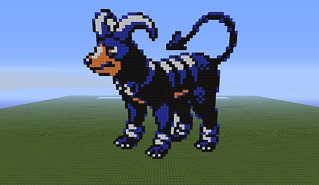 Pokemon Pixel Art (221 - 240) Minecraft Map