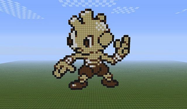 Pokemon Pixel Art (221 - 240) Minecraft Map