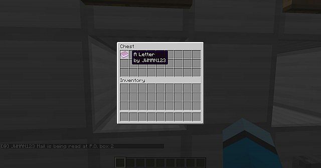 Working Mailbox - 1.5 Minecraft Map