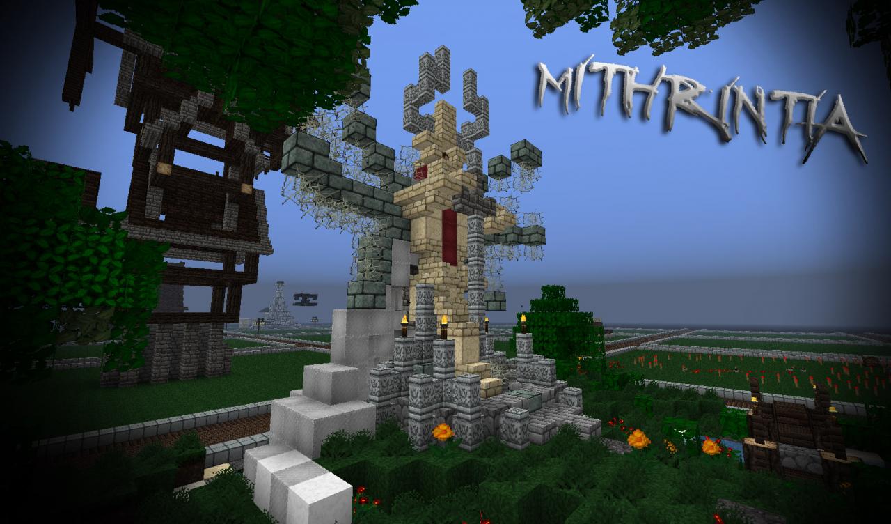 My Mithrintia first rank up build Minecraft Map