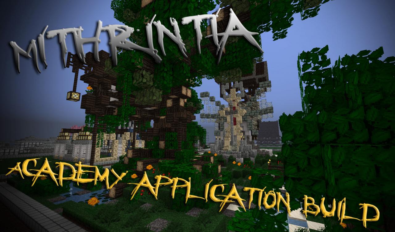 My Mithrintia first rank up build Minecraft Map