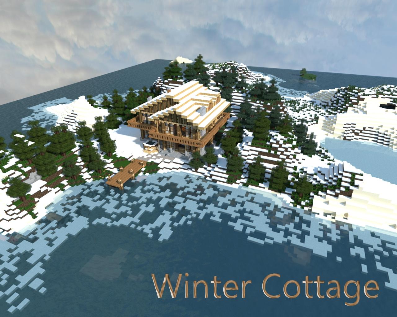 Winter Cottage Minecraft Map