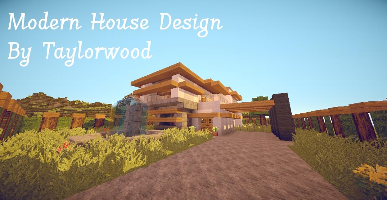 Modern Estate House Design 'Novus' Minecraft Map