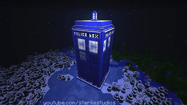 Giant TARDIS! Minecraft Map