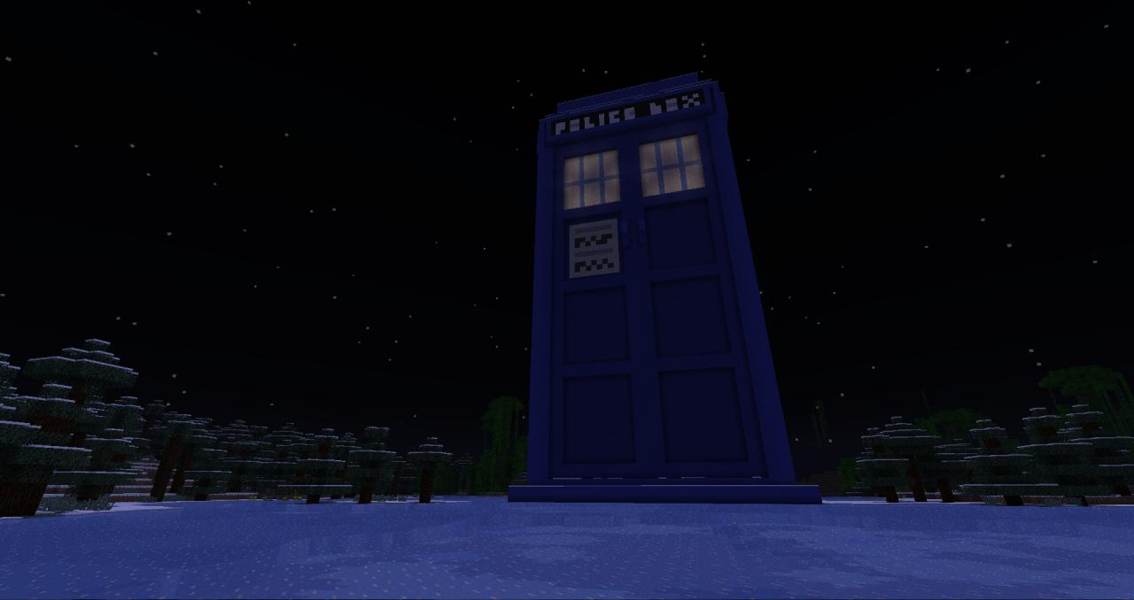 Giant TARDIS! Minecraft Map