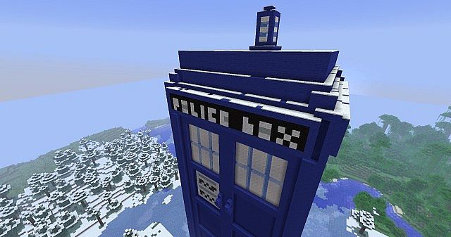 Giant TARDIS! Minecraft Map