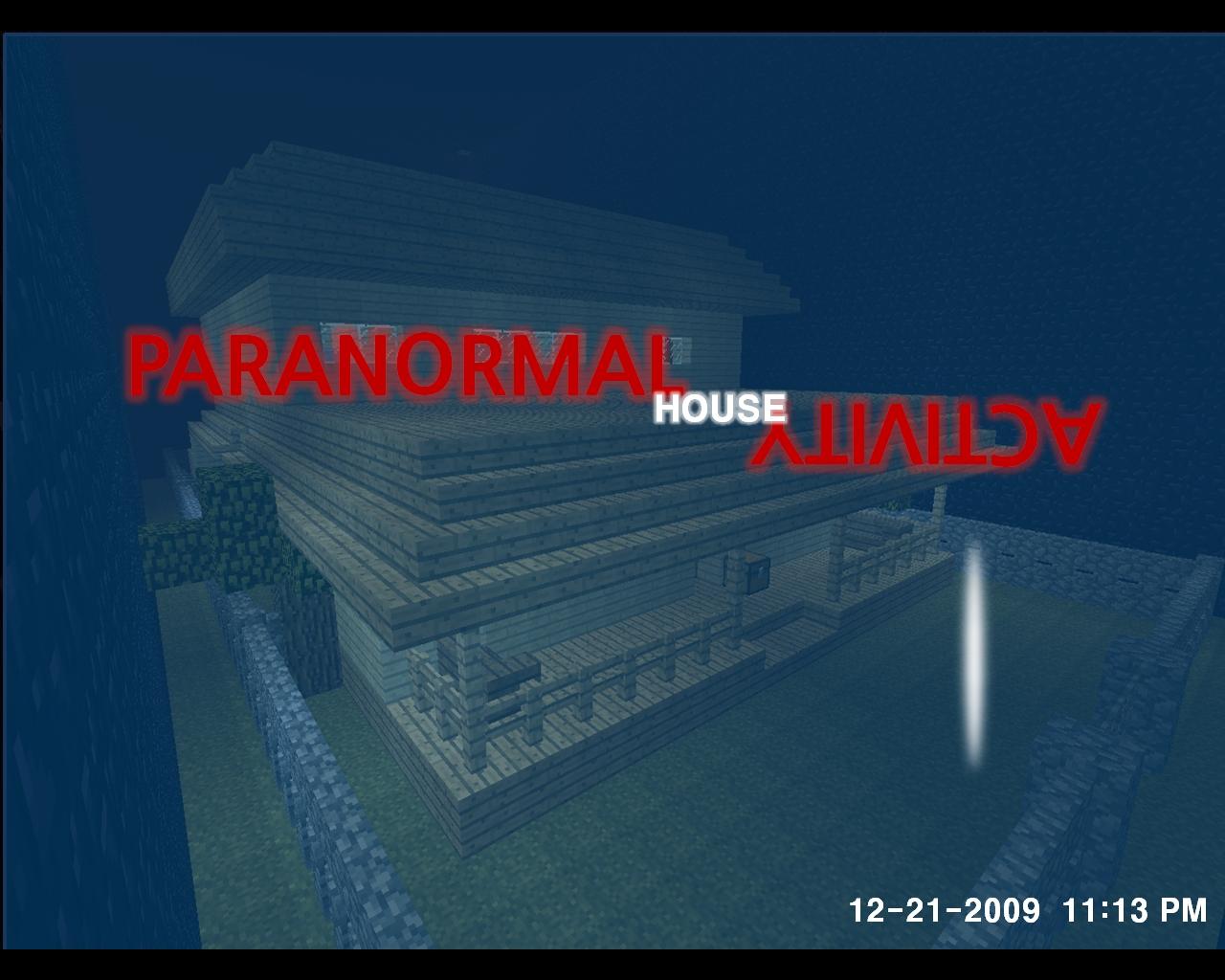 Paranormal House Minecraft Map