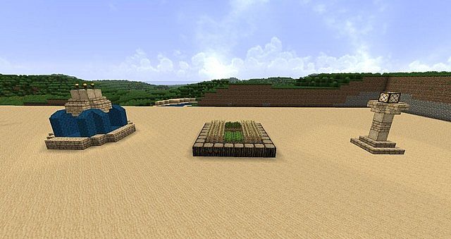 DR's Desert Buildings and Theme Pack Minecraft Map