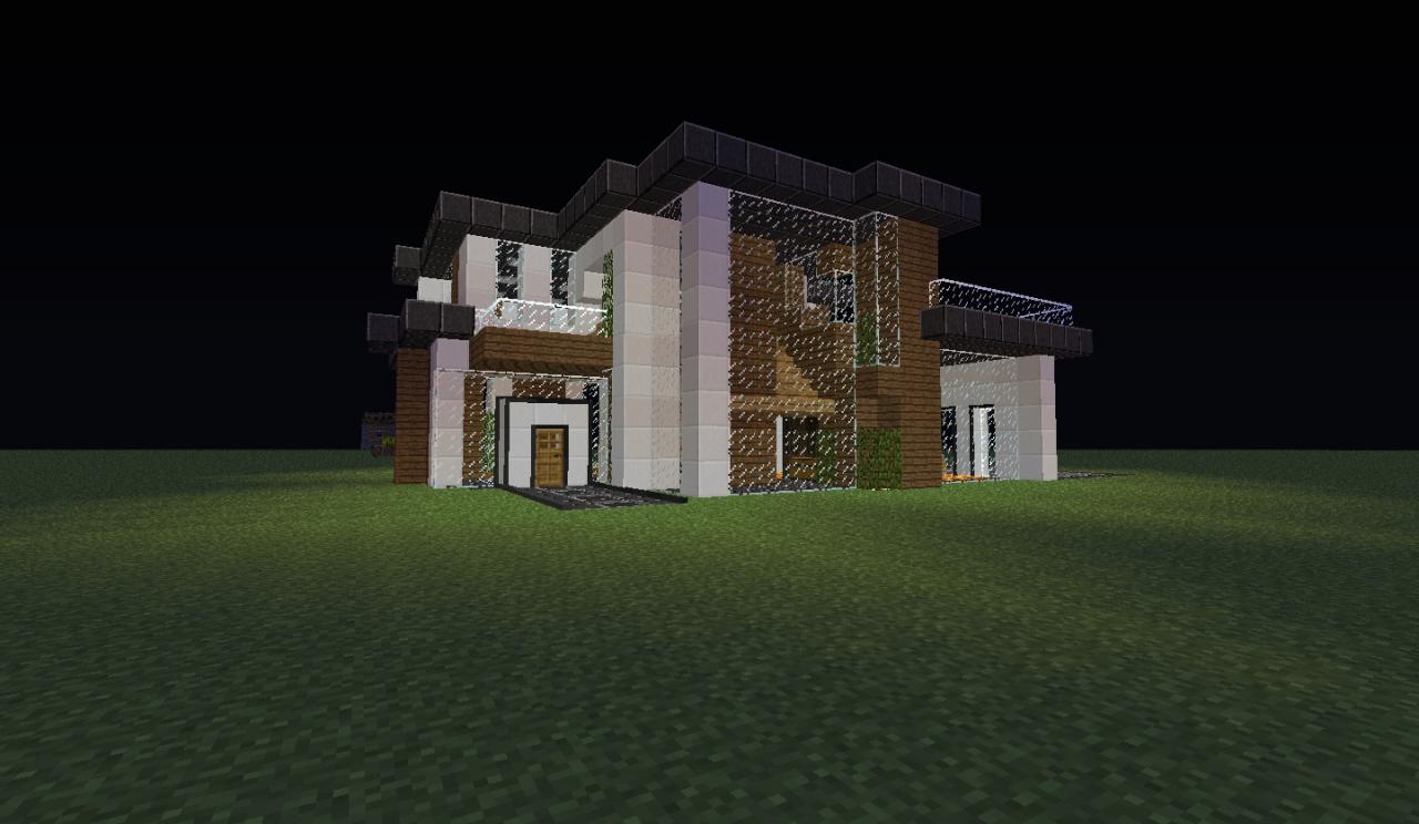 Modern Tekkit House Minecraft Map