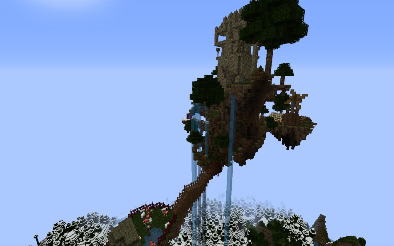 Zimberfitz's Floating Paradise Minecraft Map