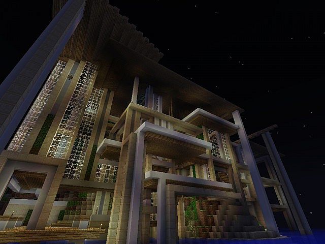 Tropical House Minecraft Map