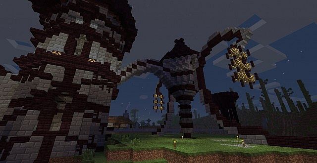Gothic Town Minecraft Map