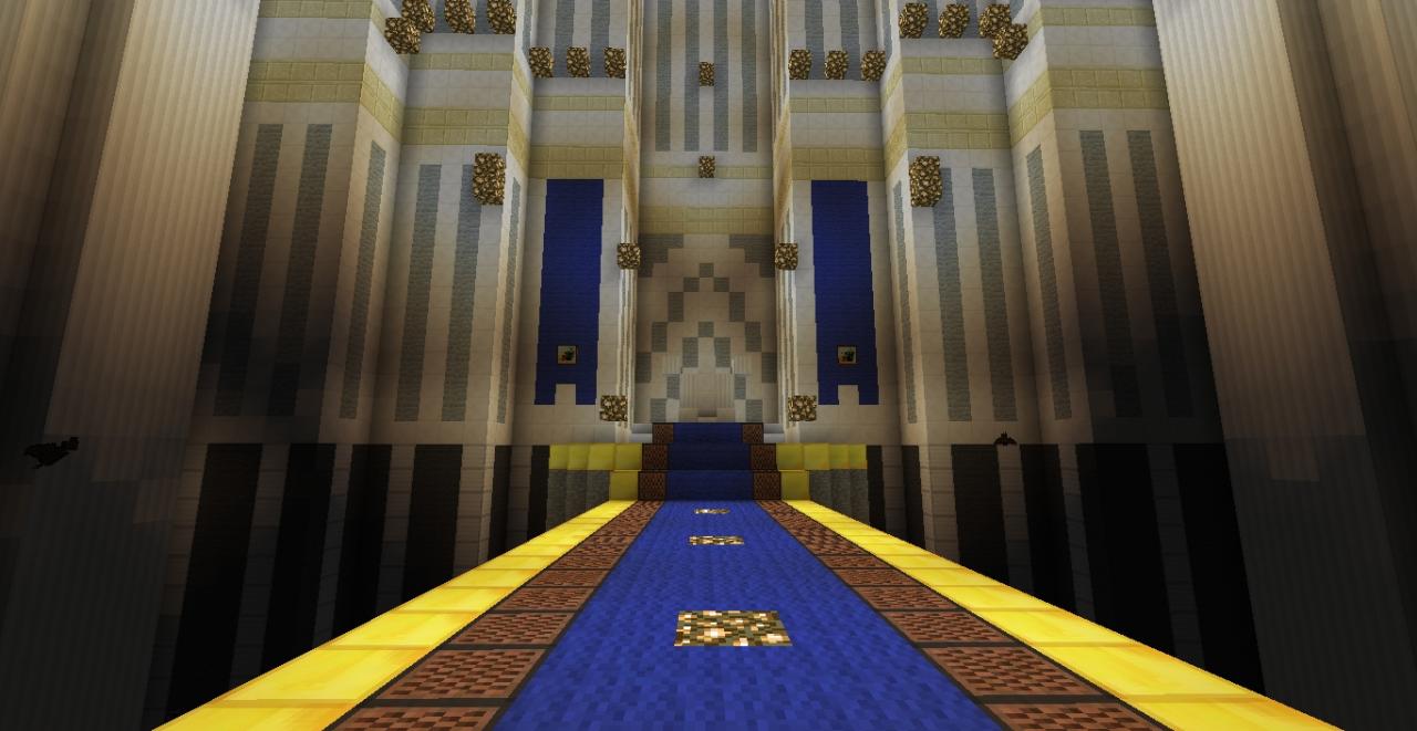 N's Throne (with Quartz Blocks) Minecraft Map
