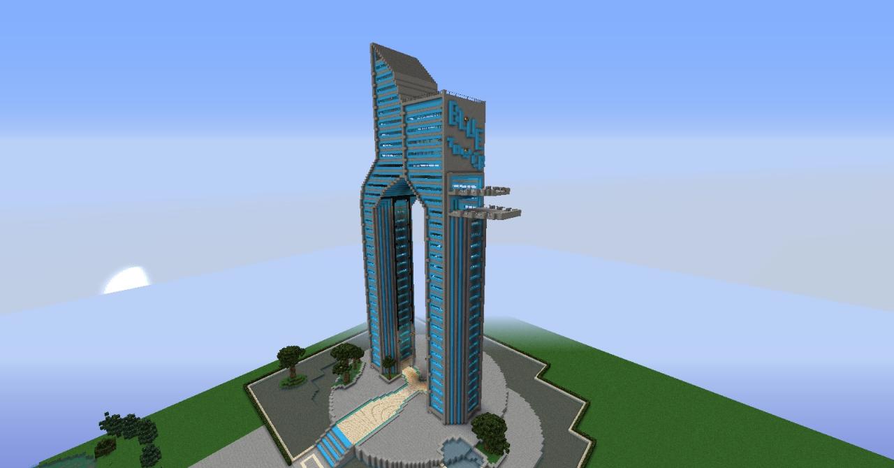 blue tower by orionn100 Minecraft Map
