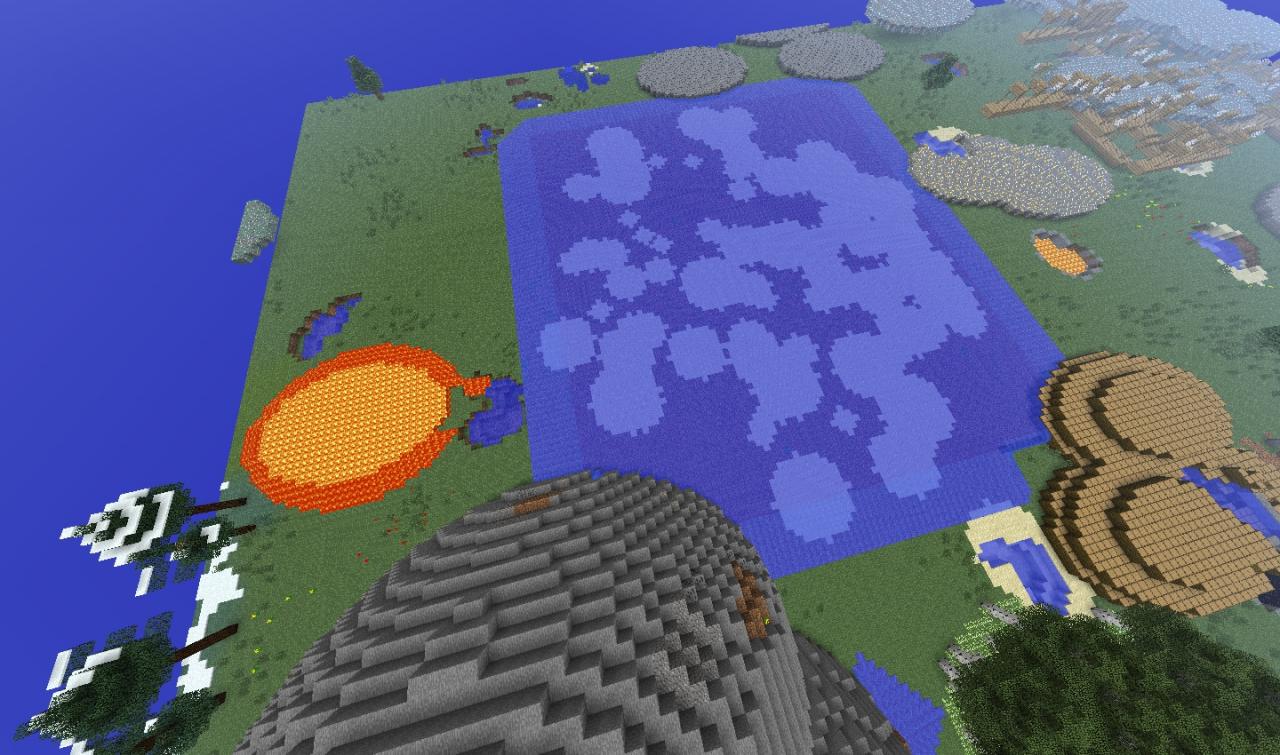 Minecraft Block Survival Minecraft Map