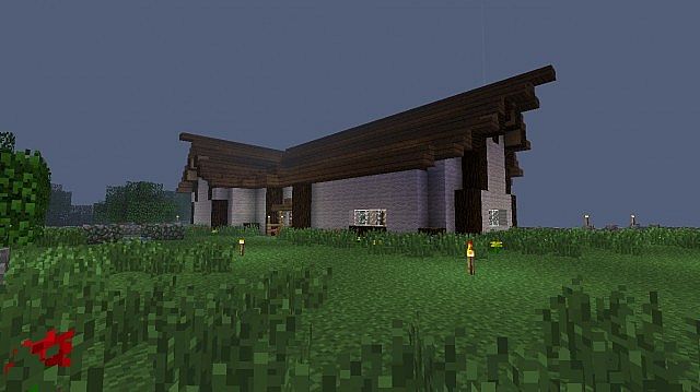 Hillside House Minecraft Map