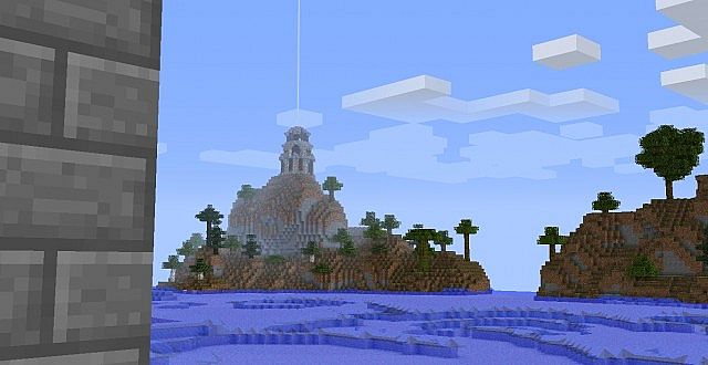 Castle on the Waterfall Minecraft Map