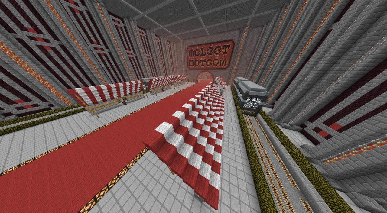 Rage-Quest Spawn Building Minecraft Map