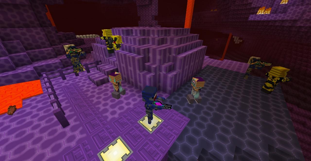 HALO Minecraft WARS [UPDATE] 1.4.7 Minecraft Texture Pack