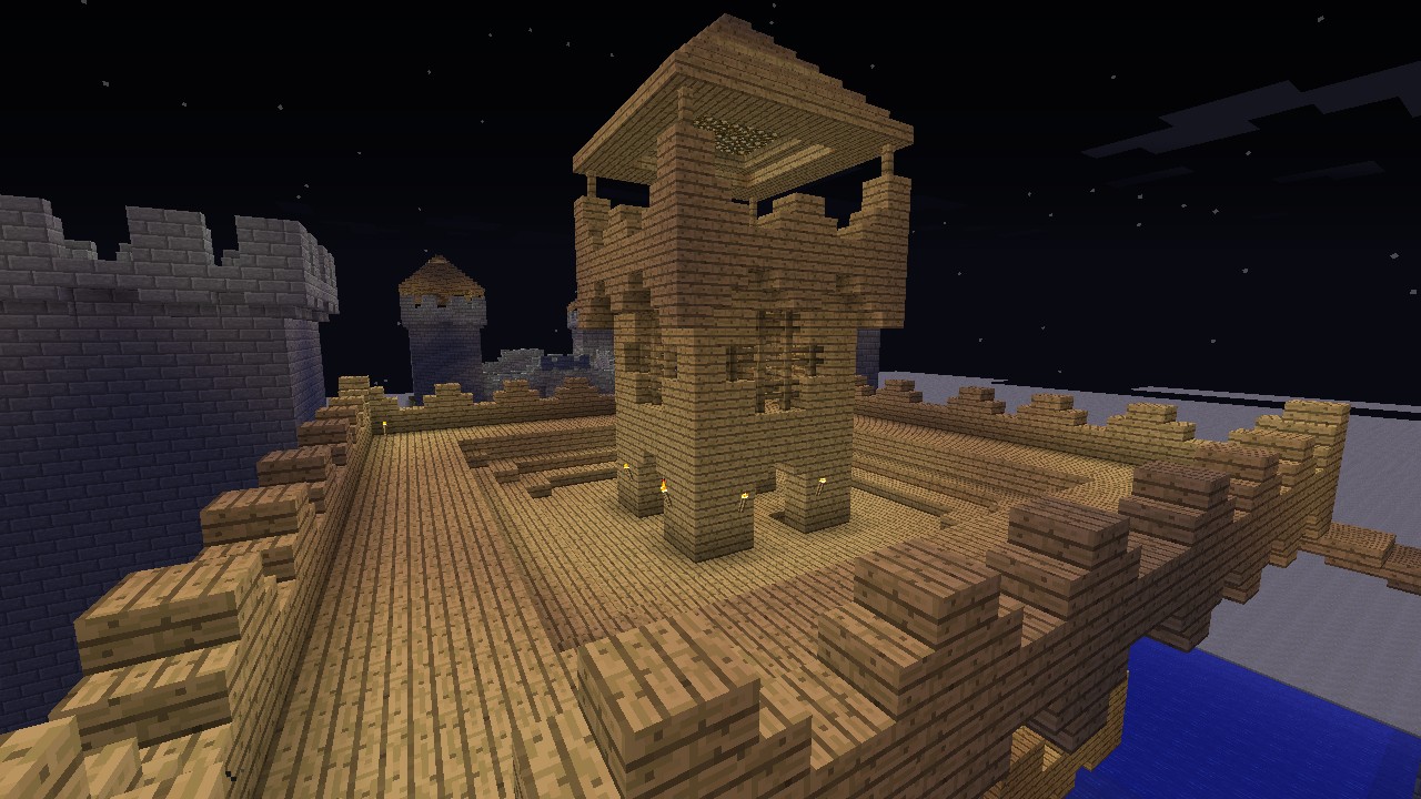 Water Fortress Minecraft Map