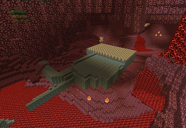the secret of the nether prison Minecraft Map