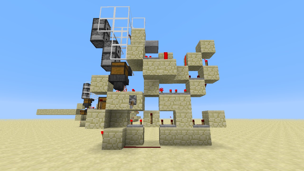 Fully automated brewing station Minecraft Map