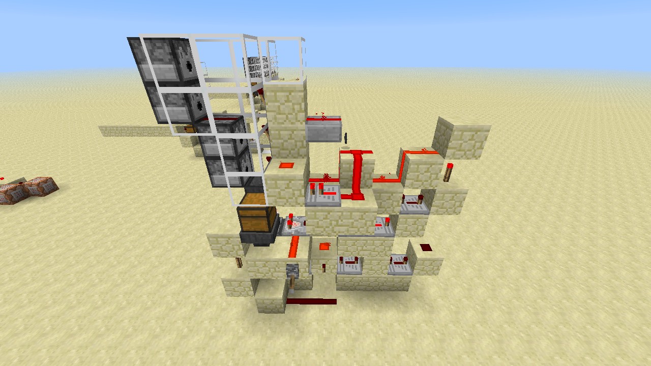 Fully automated brewing station Minecraft Map