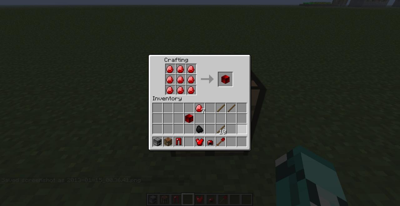 Ruby Mod[MODLOADER][1.4.7](ADDED MOD REVIEW) Minecraft Mod