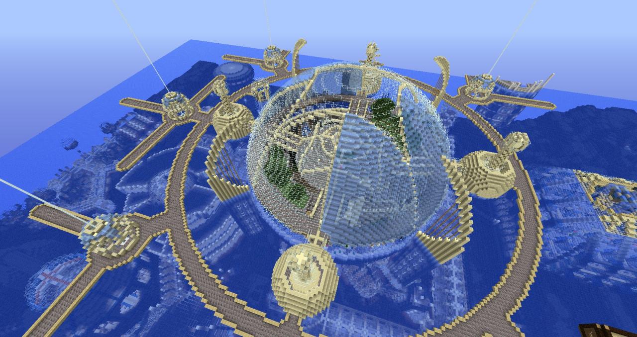 Cetus - Huge World with 2 Factions Minecraft Map