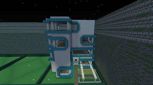 Cyan Cube3 Concept House Minecraft Map